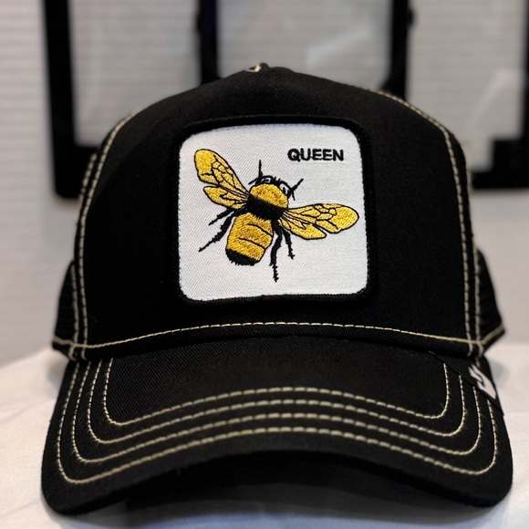 Goorin Bros | Accessories | Goorin Bros Mens Trucker Hat Black Queen Bee Hat One Size Fits All ...